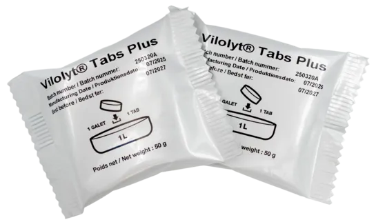 Vilolyt Tabs Plus - 40 x 50 g | Diætisk tilskudsfoder | Danish Agro